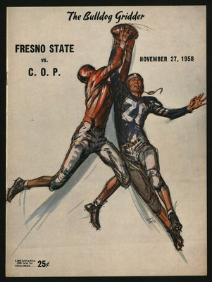 "November 27, 1958 Football Program, UOP vs. Fresno State" by Fresno State