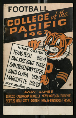 "1952 Football Media Guide" by University of the Pacific